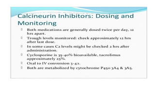 Antirejection medication | PDF