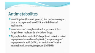 Antirejection medication | PDF