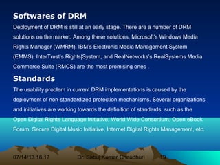 DRM and future of the libraries ahead | PPT