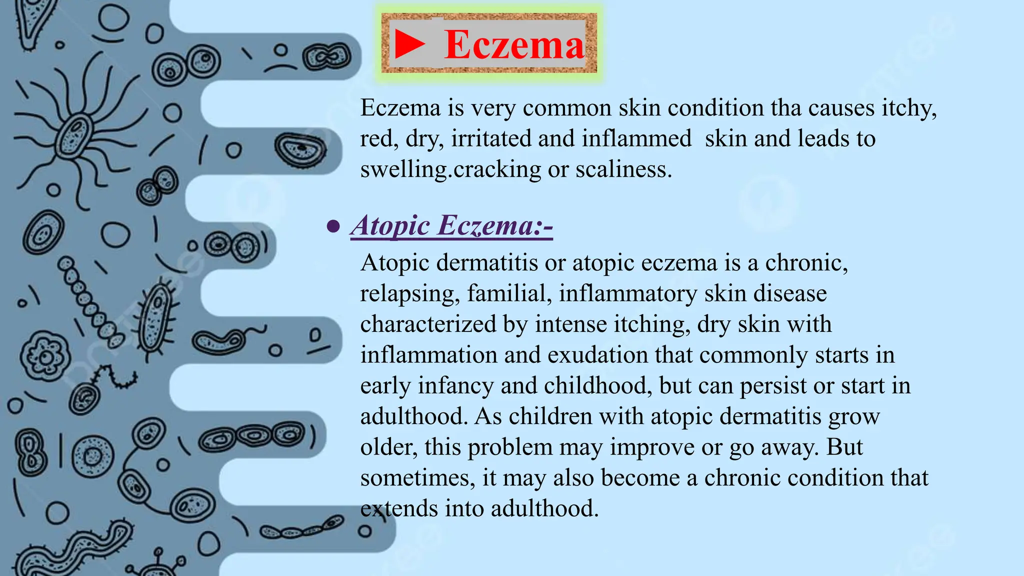 drmatology Ppt (Scabies,Eczema,Psoriasis,) | PPTX