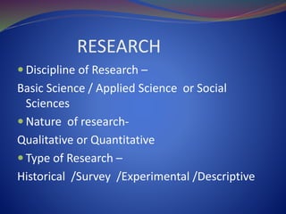 Common Errors in Writing a Research Paper | PPTX