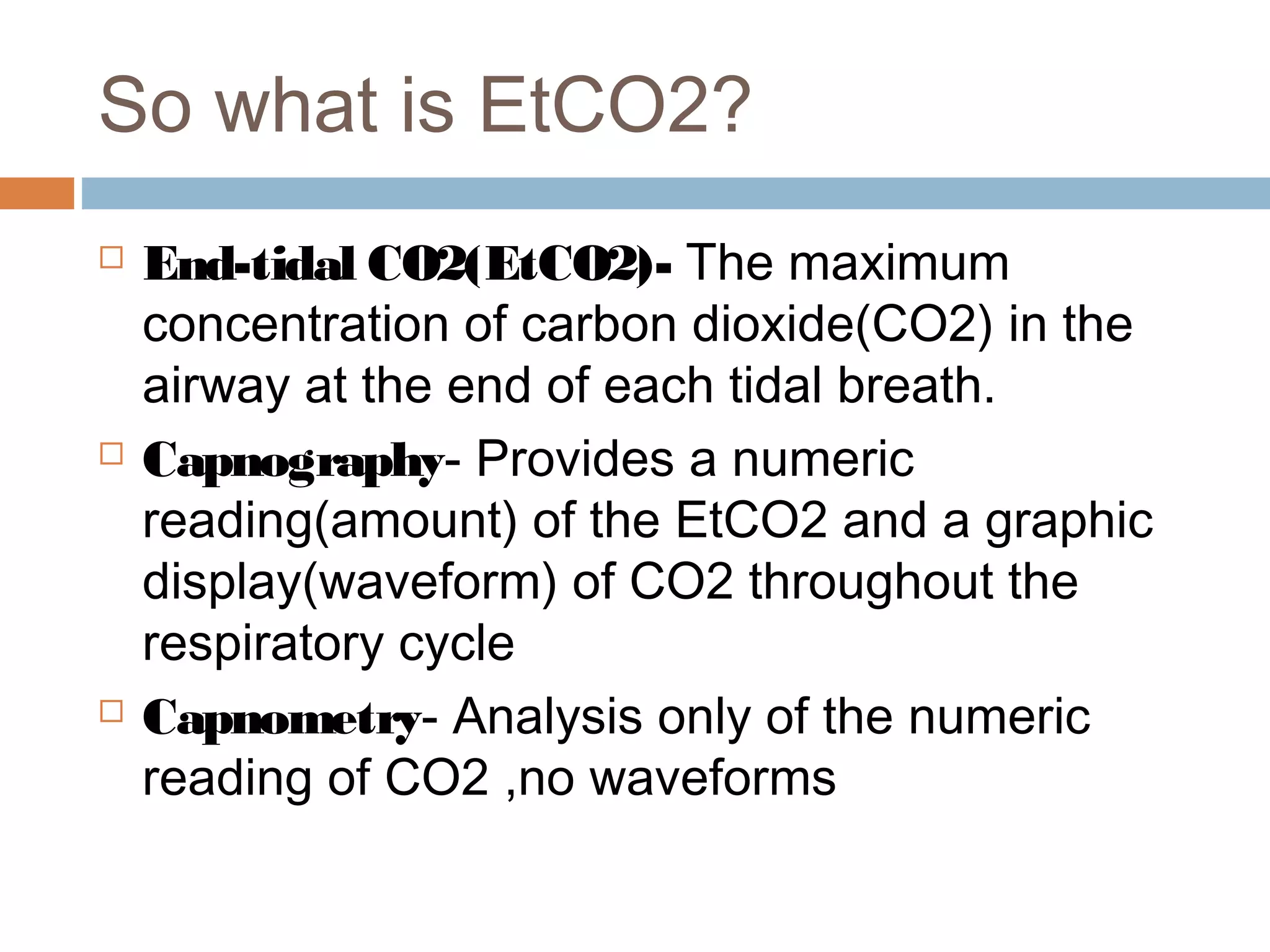 Etco2 in non-intubated patient: a must in ed | PPT