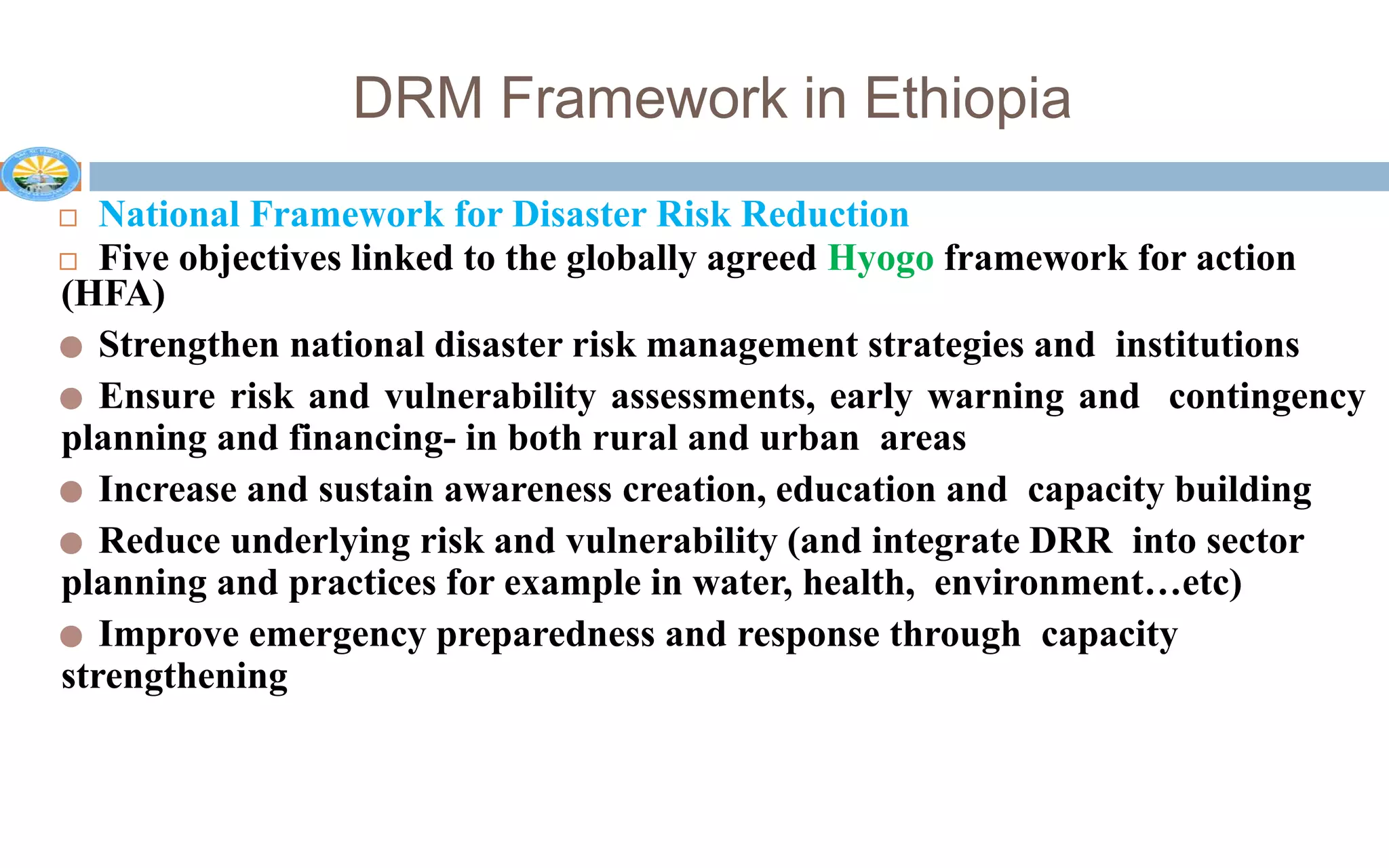 drm governance ethiopia.ppt