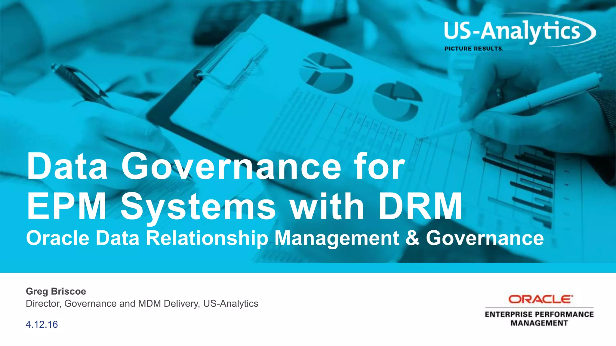 Data Governance for EPM Systems with Oracle DRM | PPTX | Computer Software and Applications ...