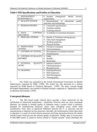 quality management of engineering and technology education application ...