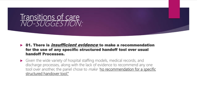 Surviving sepsis compaign (adults) Guidelines updates 2021. “Long Term ...