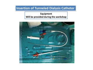 Dr mohammed abdelagawad hd catheter | PPTX