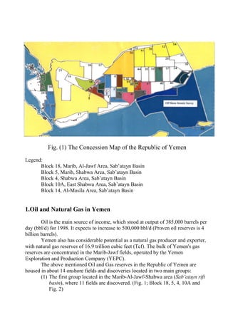 The Republic of Yemen Petroleum Overview | DOC