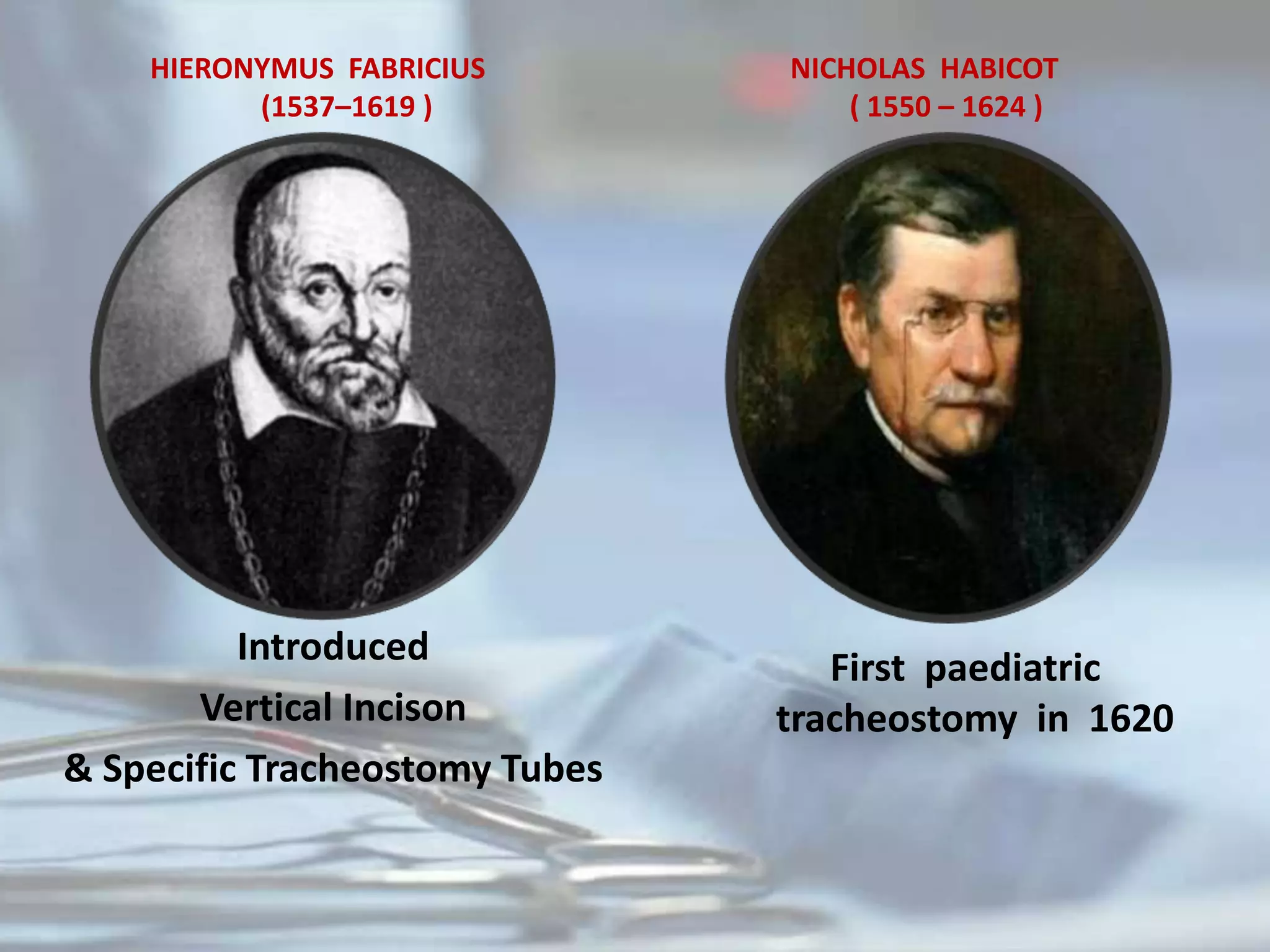 Tracheostomy - An Overview and Recent Concepts | PPTX