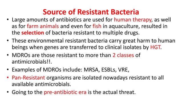 Multidrug Resistant Oraganisms (MDRO) infection control | PPTX