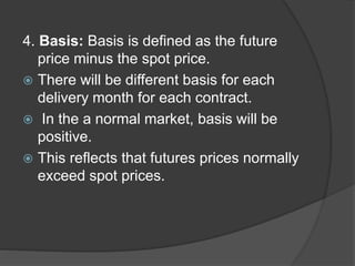 cash future forward market | PPTX