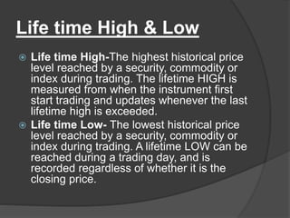 cash future forward market | PPTX