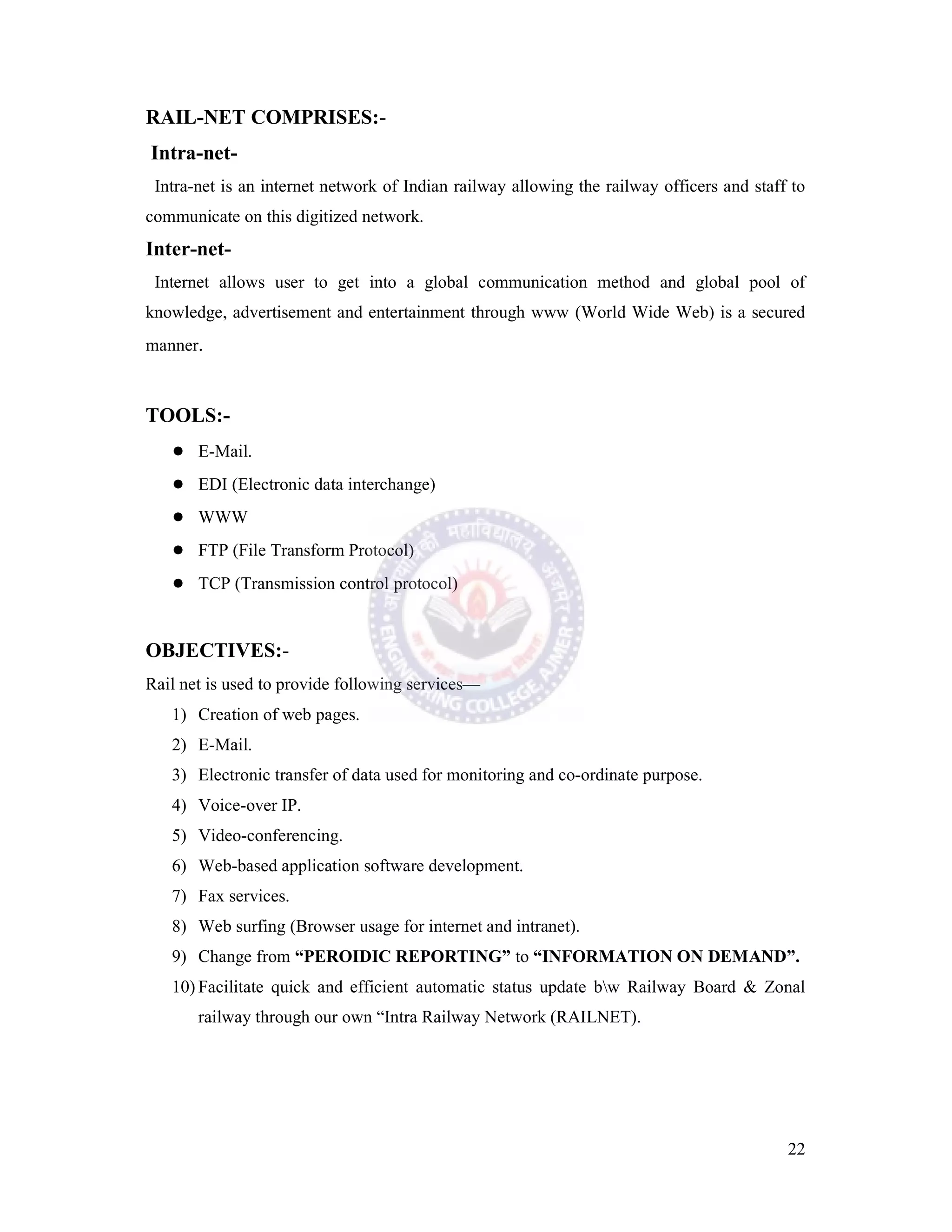 Railway Industrial Training Report | PDF