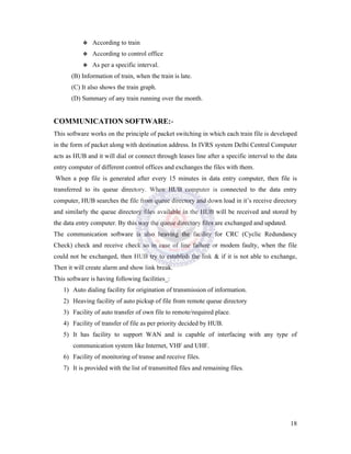 Railway Industrial Training Report | PDF