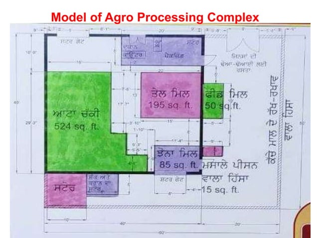 Agro-Processing Complexes, Punjab Agricultural University | PPTX
