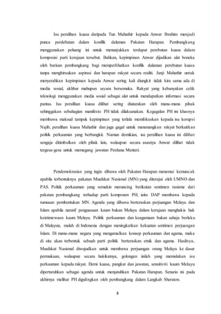 Kegagalan Pakatan Harapan dan Ikhwanul Muslimin di Mesir | DOCX