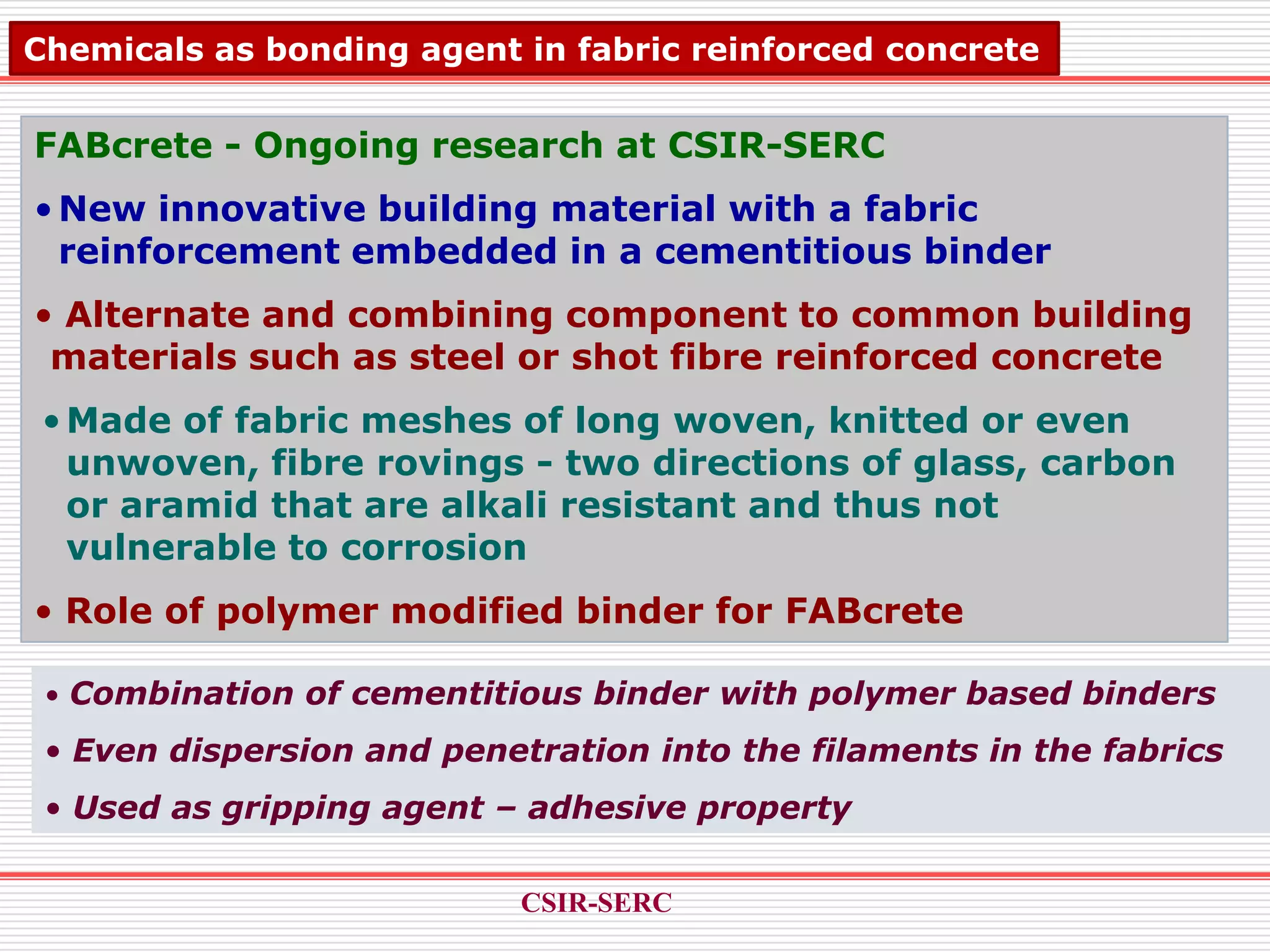 role of chemicals in modern construction industry | PDF