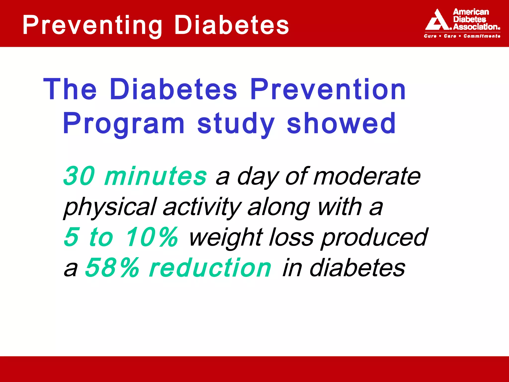 Prevention of Diabetes Mellitus | PPT