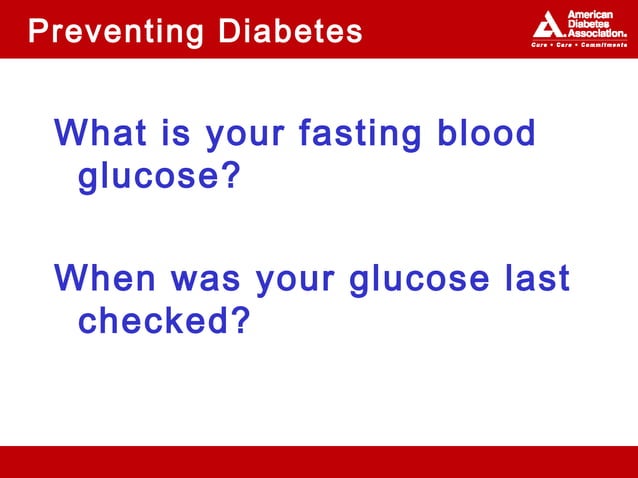 Prevention of Diabetes Mellitus | PPT