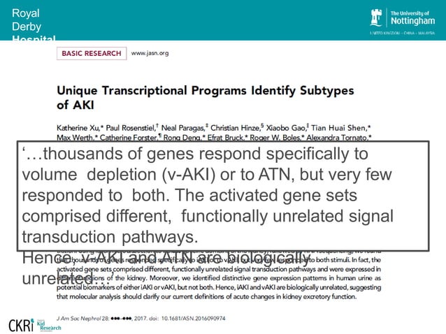 Dr Nick Selby - AKI detection, alerting and intervention-محول.pptx