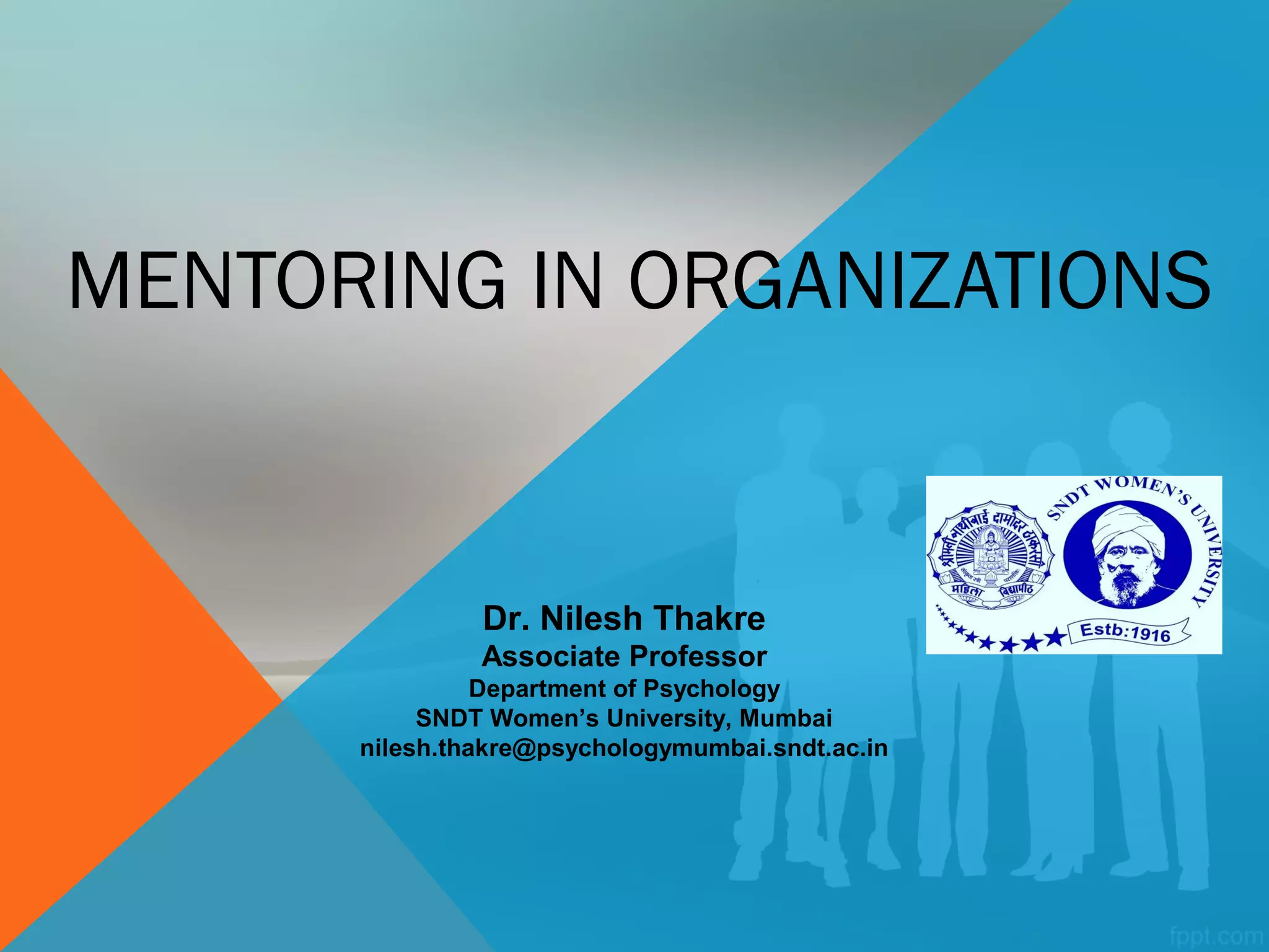 Mentoring in Organizations | PPT