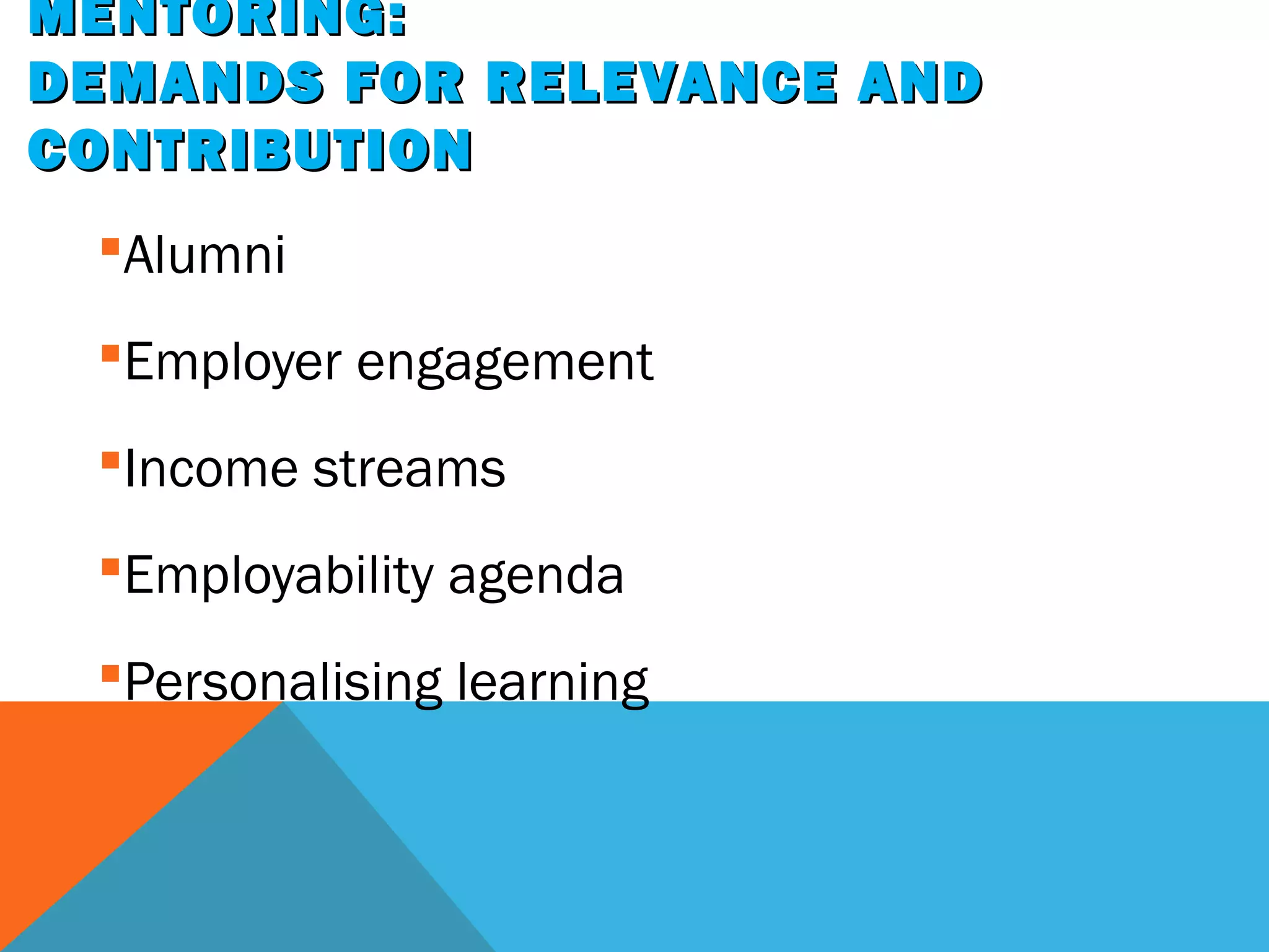 Mentoring in Organizations | PPT