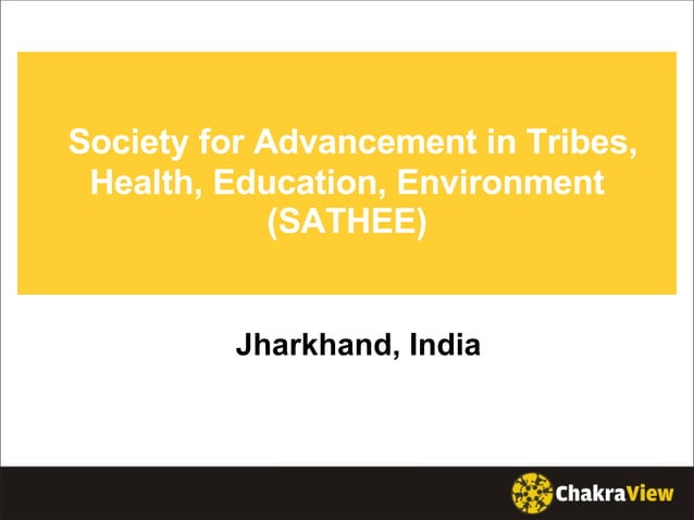 Sathee Project Presentation | PPT