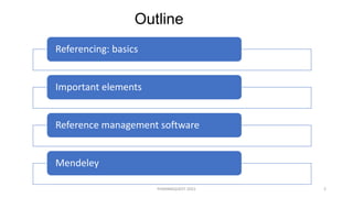 Software for reference management | PDF