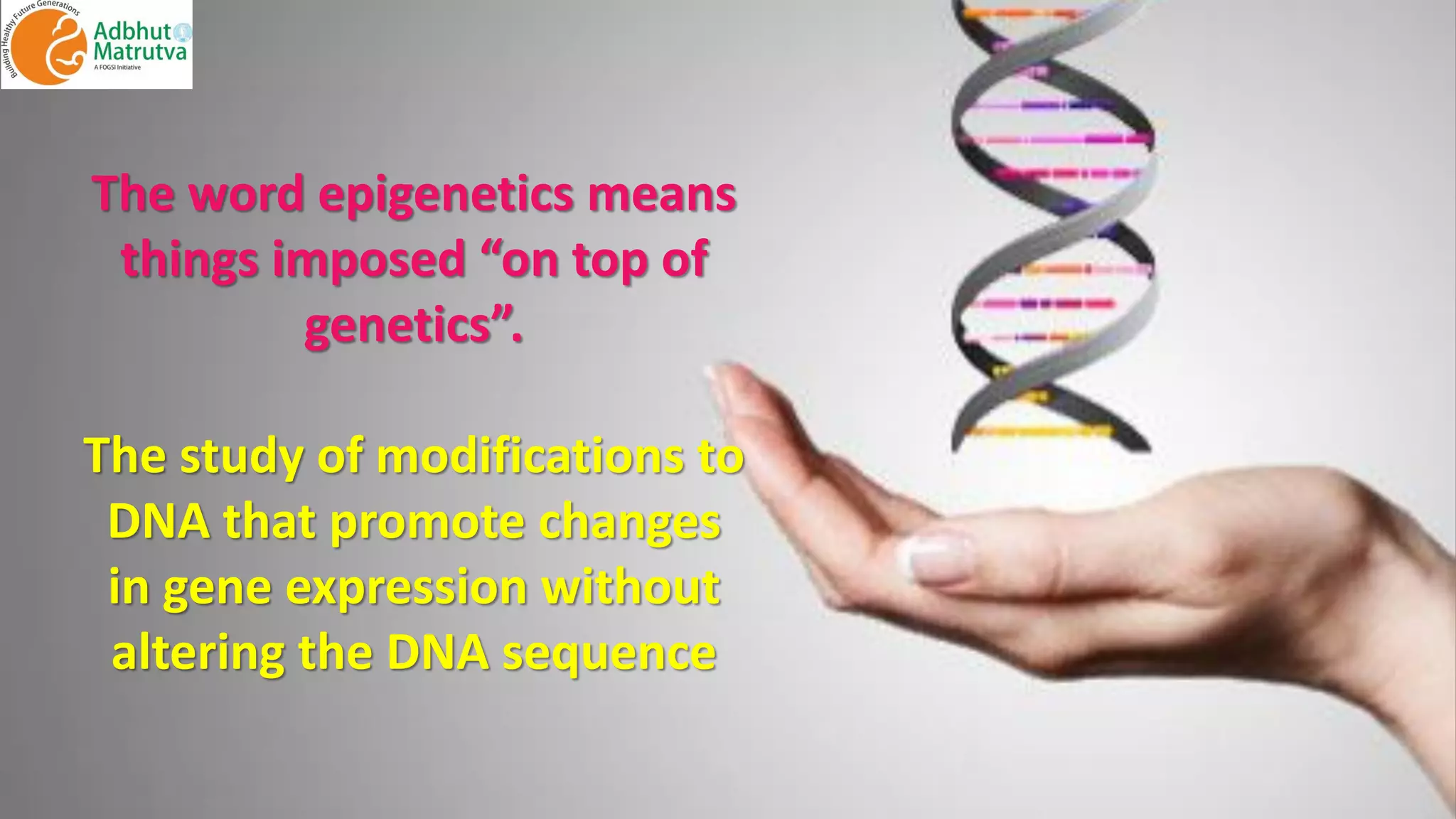 Epigenetics | PDF