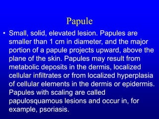 Dr Nzau Skin Lesions.ppt