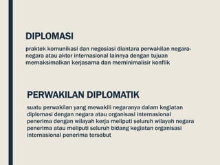 Perwakilan Diplomatik | PPTX