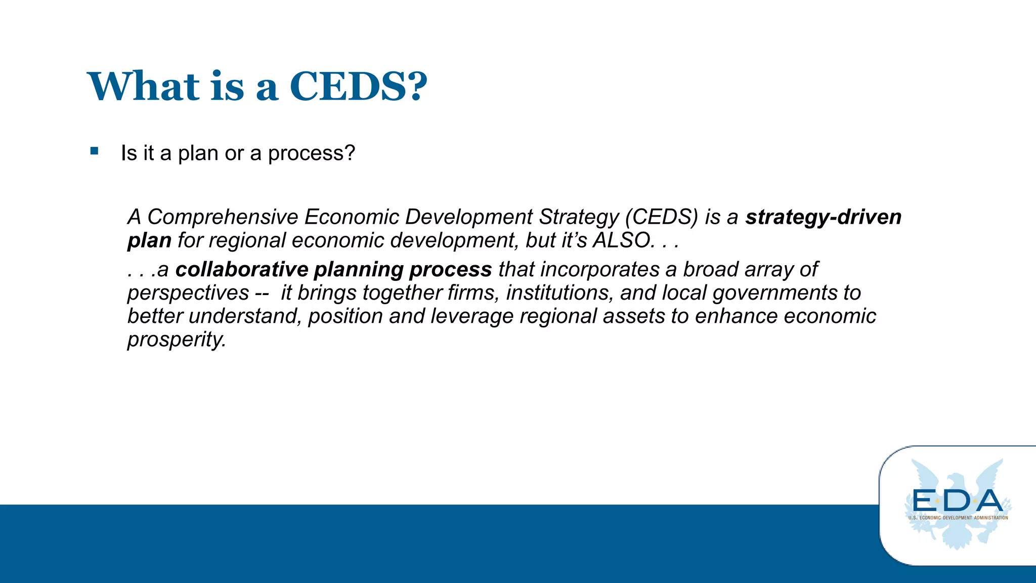 EDA Denver- CEDS | PPTX