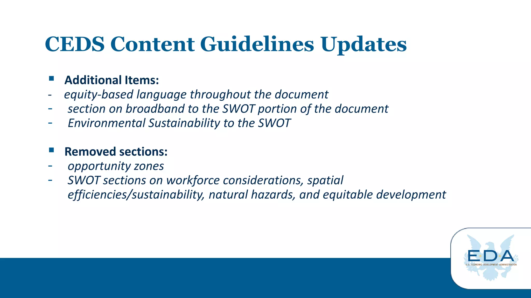 EDA Denver- CEDS | PPTX