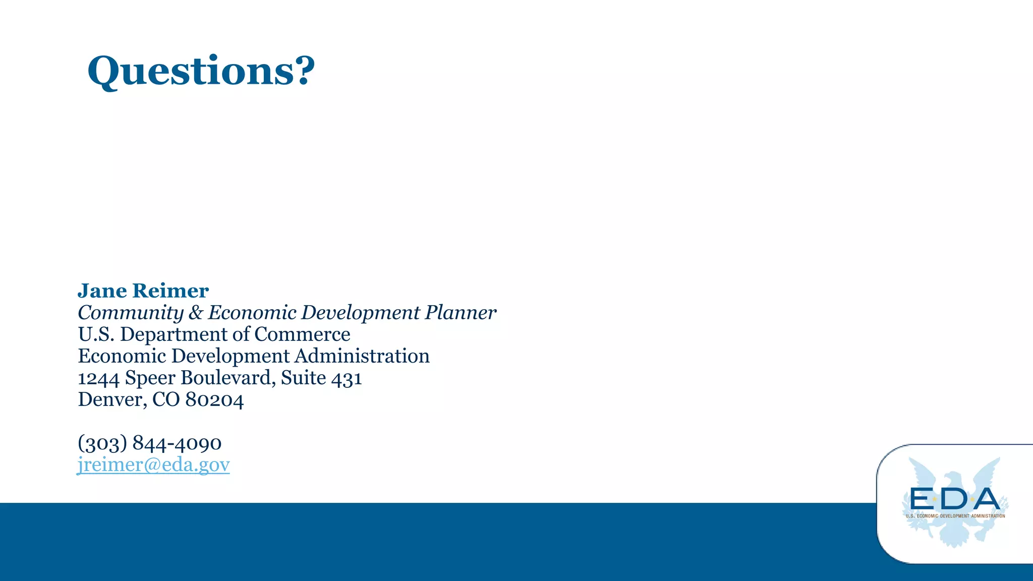 EDA Denver- CEDS | PPTX