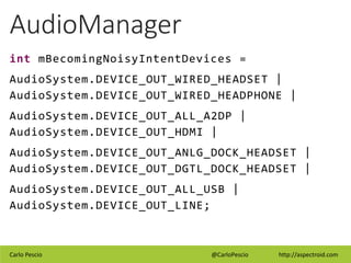 Evolving the Android Core with Aspects | PPTX