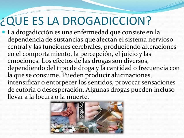 Drogadiccion