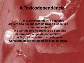 Drogas | PPTX