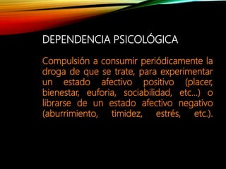 Drogas | PPTX