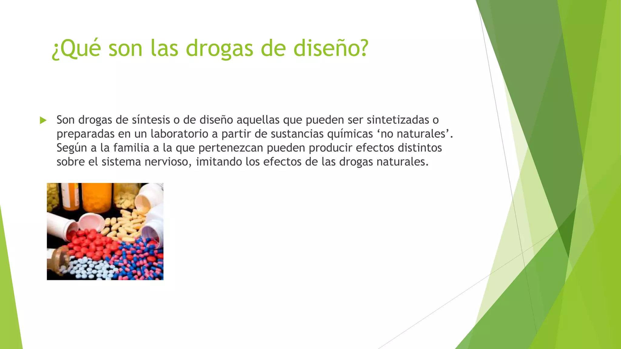 Drogas de diseño y oxido nitrogeno | PPTX
