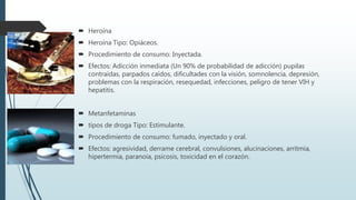 Drogas | PPTX