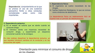 Drogas y familia | PPTX