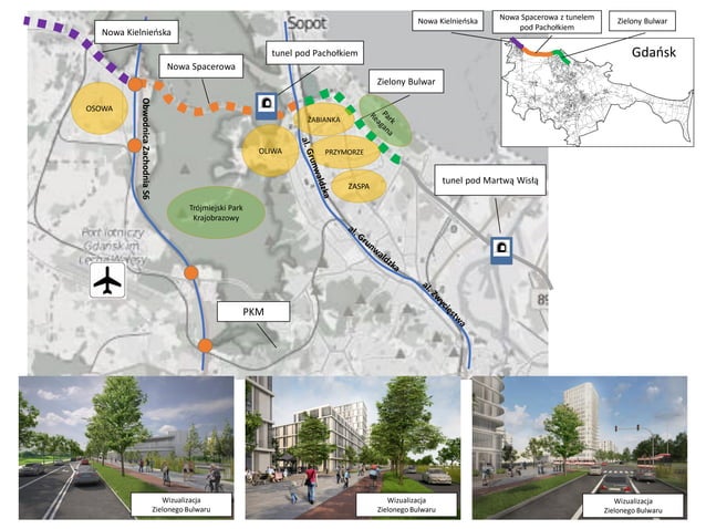 Ankieta dot. Nowej Kielnieńskiej, Nowej Spacerowej i Drogi Zielonej | PDF