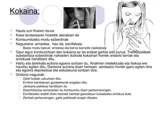 Drogomenpekotasuna | PPT