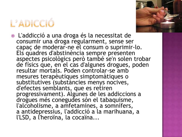 Drogues | PPT