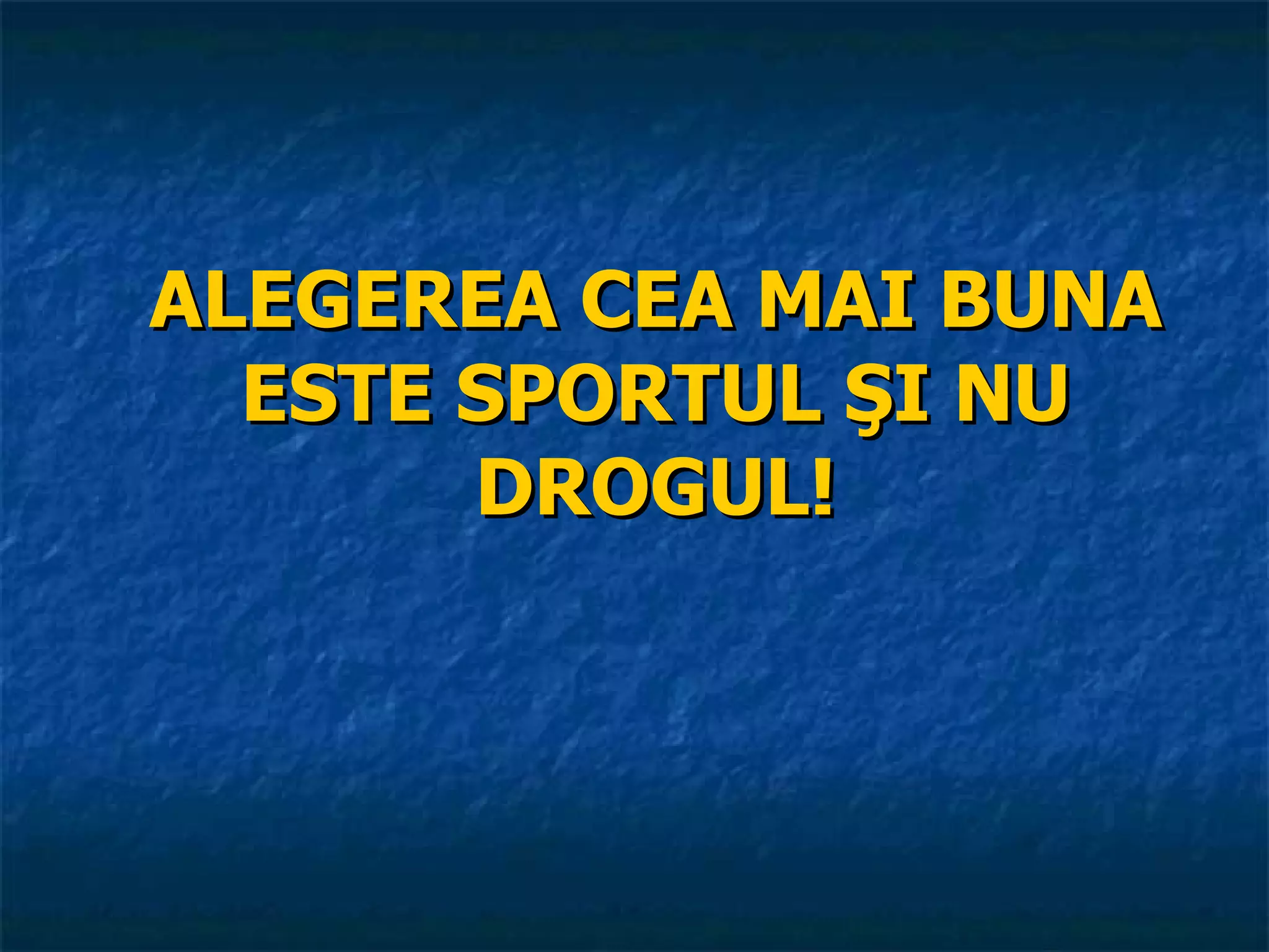 Drogul – Pericol Pentru ToţI! | PPT