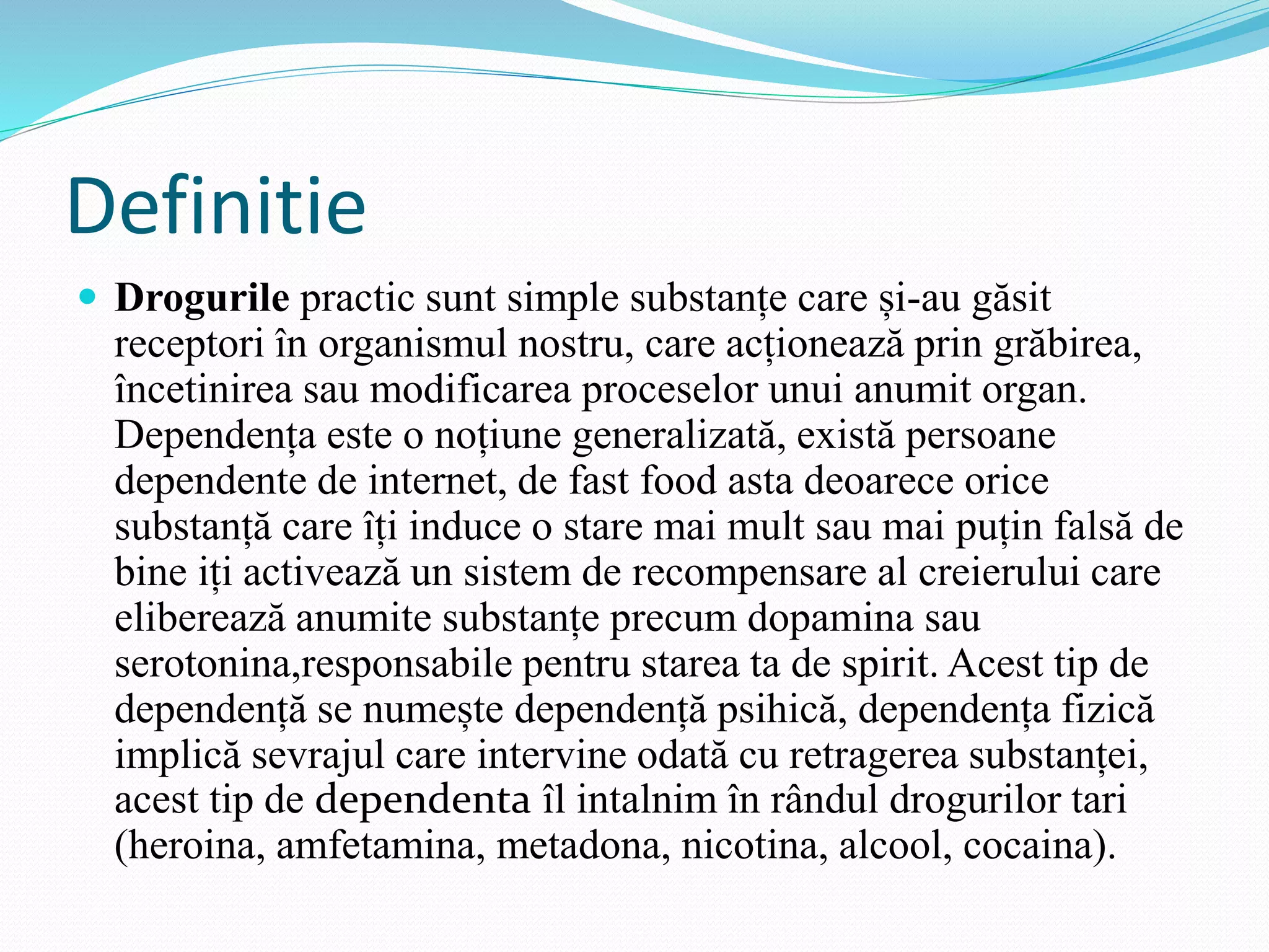 Drogurile | PPTX