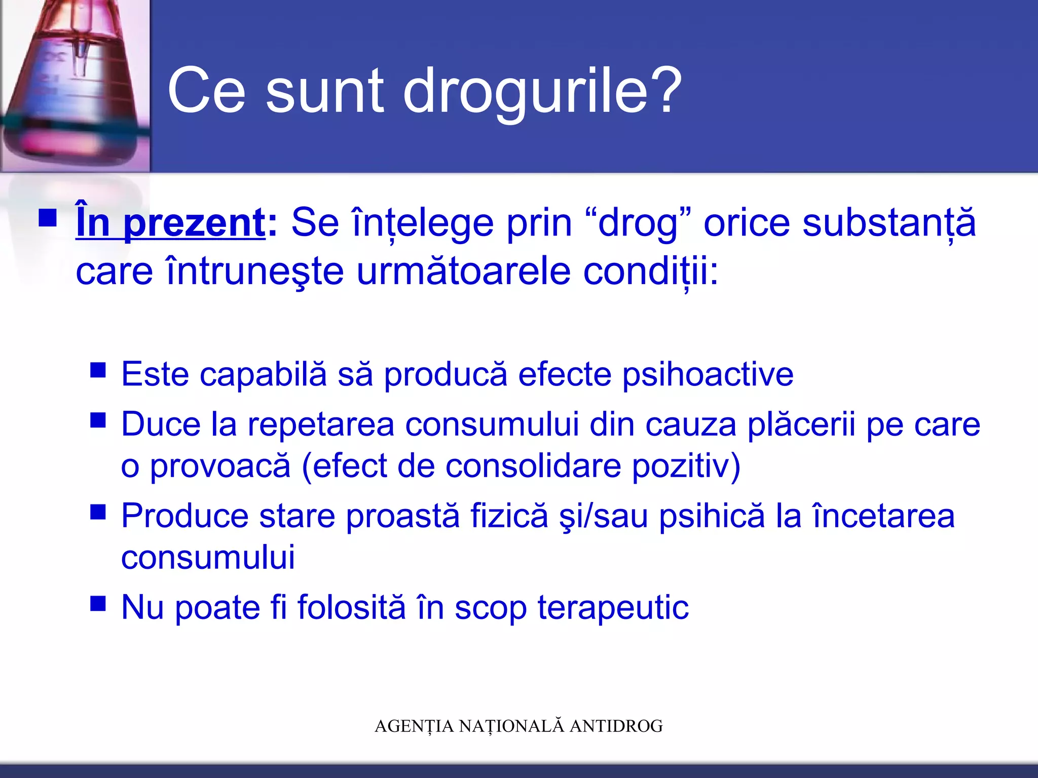 Drogurile si-riscurile-lor | PPT