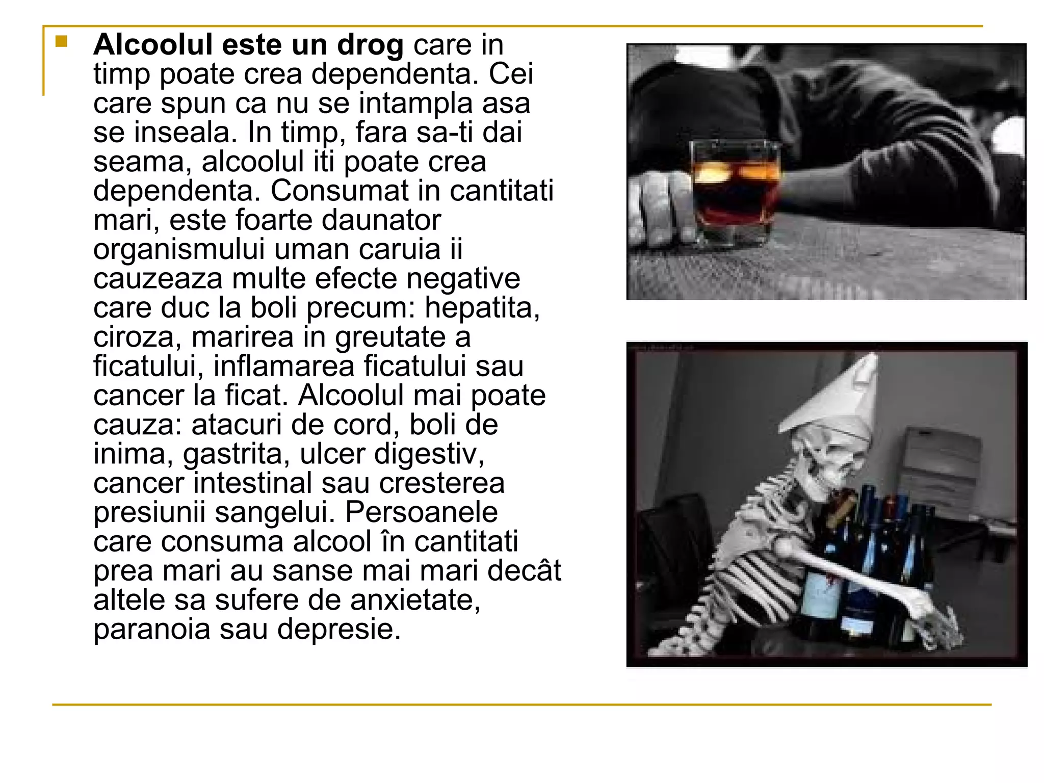 Drogurile schimba tot | PPT