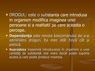 Drogurile zamfir mariana | PPT