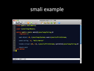 Introduction to Dynamic Analysis of Android Application | PDF